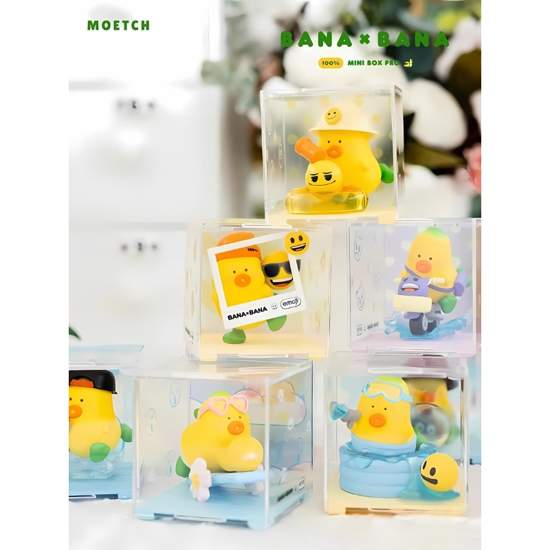 Toy Model Blind Box Bana x Bana Emoji Playground Micro Box Pro Series MOETCH | Shopee Philippines