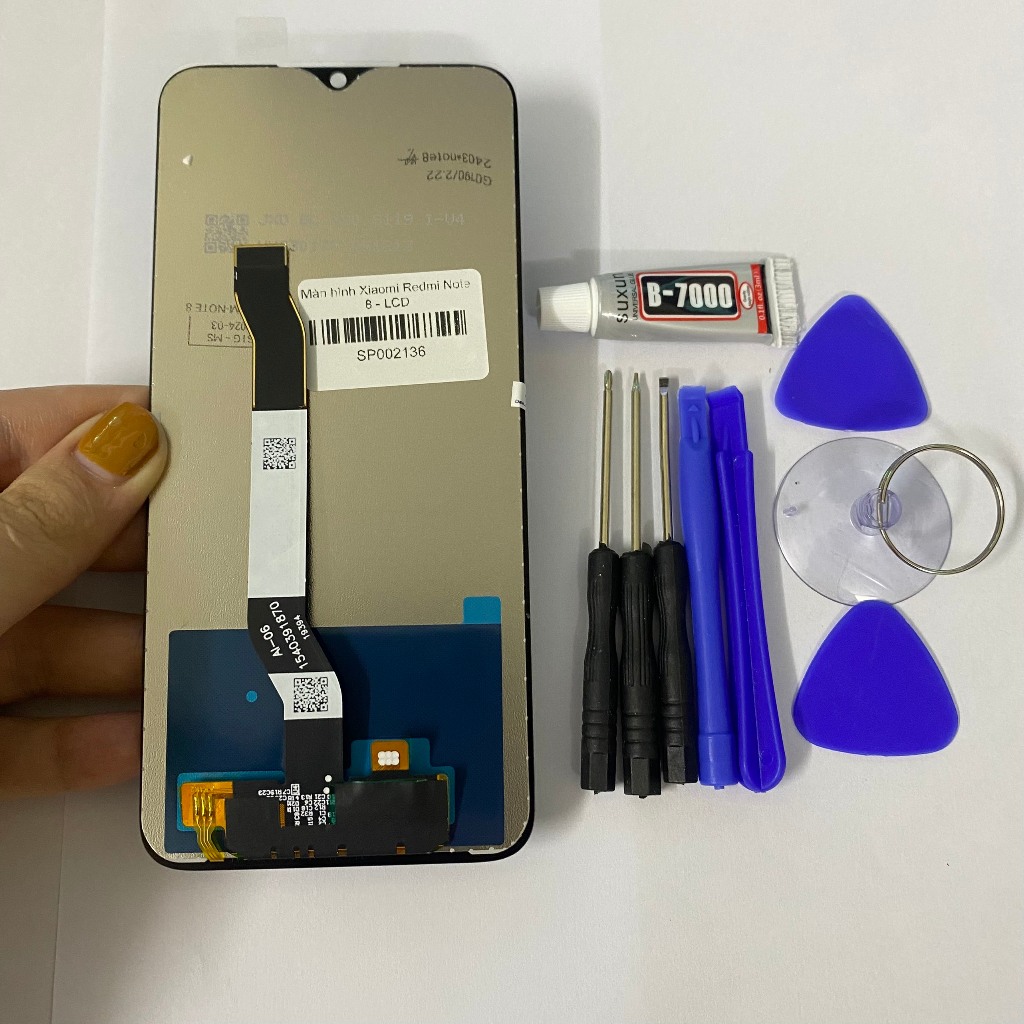 Xiaomi Redmi Note 8 screen (with screwdriver glue, replacement test ...