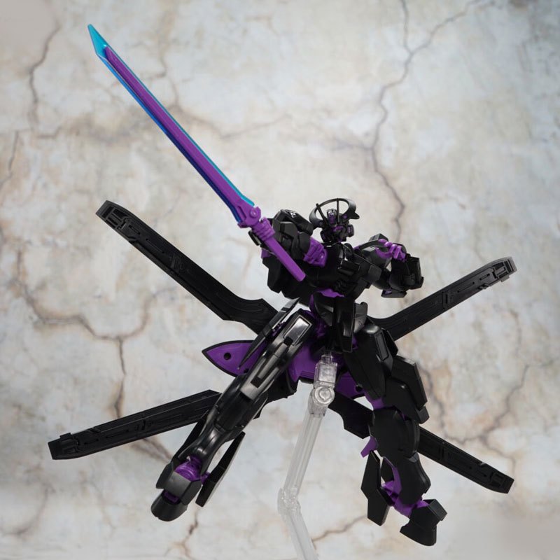 Custome Neon Purple Color 1 / 144 Gundam Model Plastic Toy mecha Puzzle ...