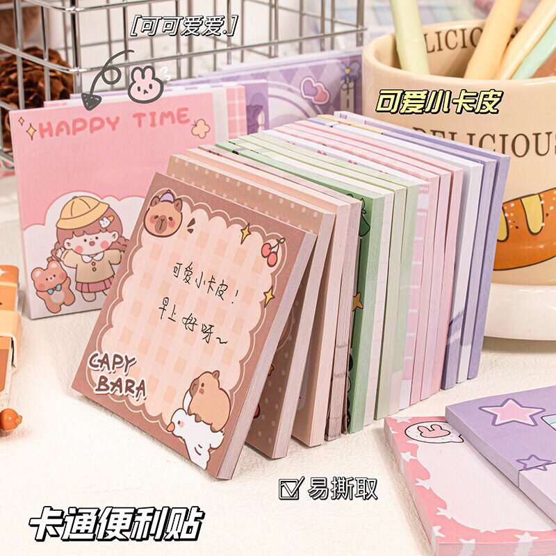 Cute capybara note Paper | Shopee Philippines