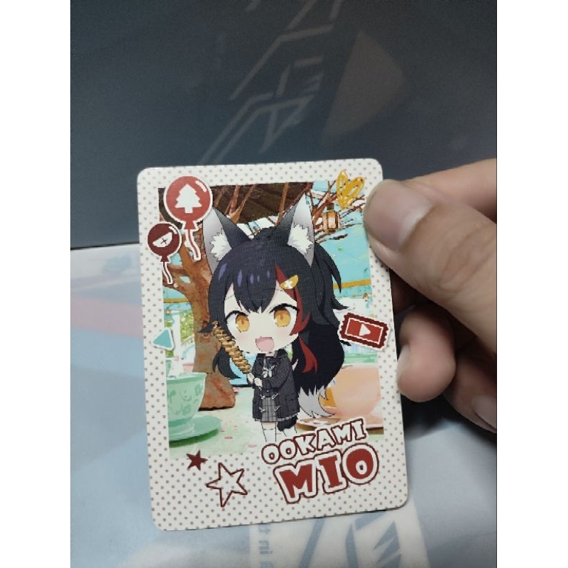 Ookami mio card in hololive | Shopee Philippines