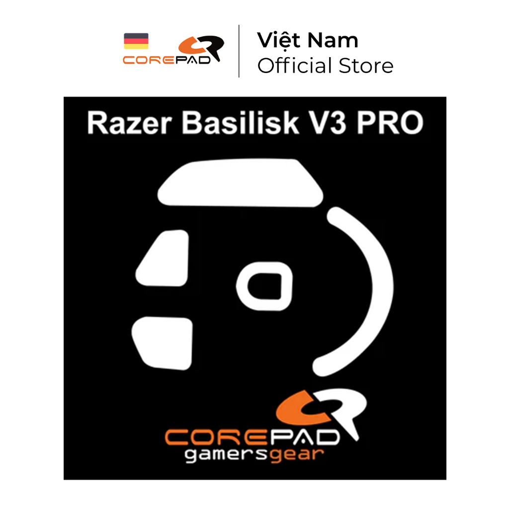 2 Sets of PTFE Corepad Skatez Pro Razer Basilisk V3 Pro Replacement ...