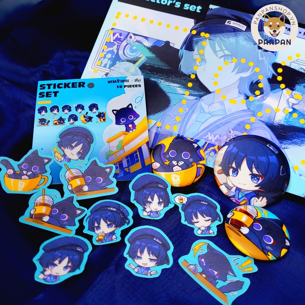 Wanderer Scaramouche badge sticker collection - Genshin Impact | Shopee ...