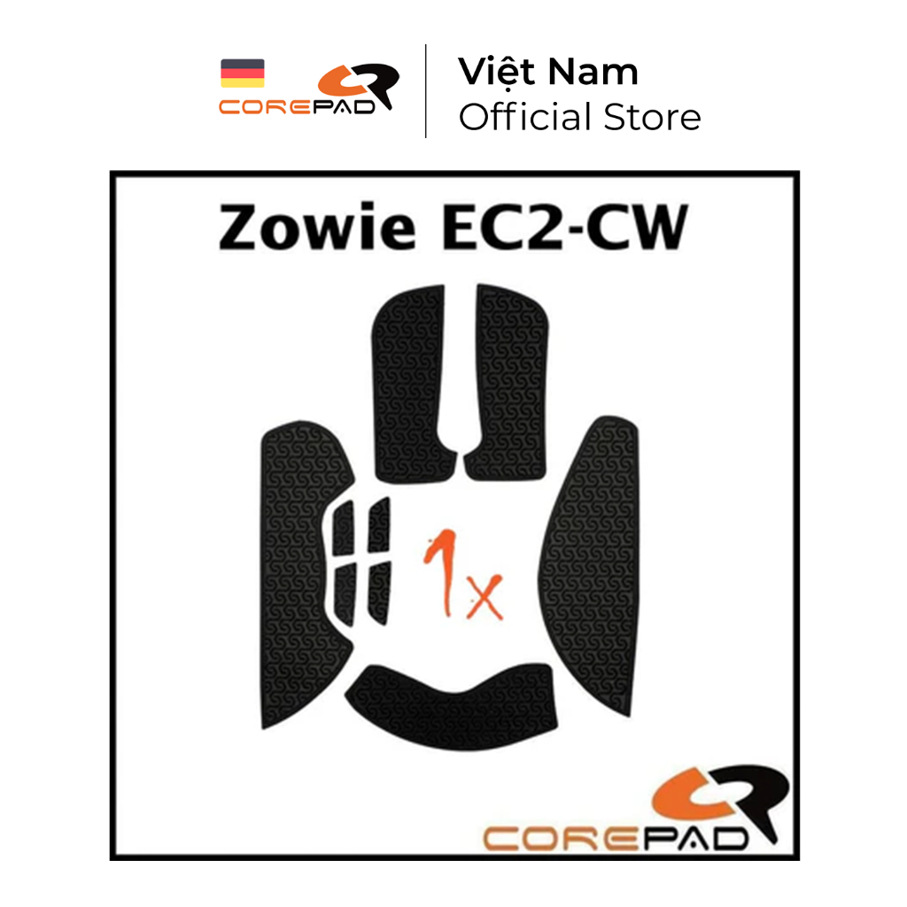 Corepad Soft Grips Zowie EC2-CW grip tape set - Made in Germany ...