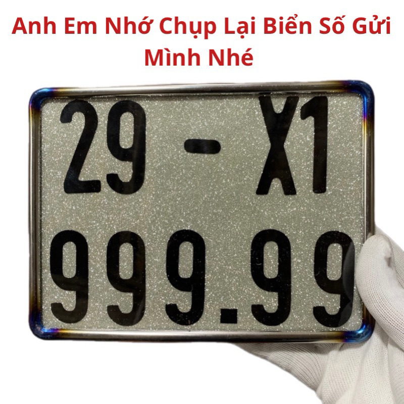 Motorcycle Glitter License Plate Sticker Set with Letters and Numbers ...