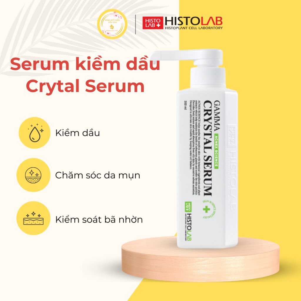 Histolab Gamma Crystal Essence Serum for Oily and Acne-prone Skin 80ML ...