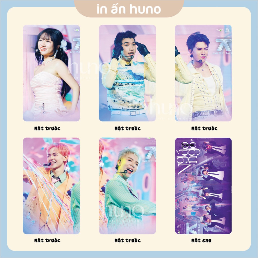 Combo of 5 CORNERED BROTHERS SAY HI - STUPID TEAM (HIEUTHUHAI - ORANGE ...