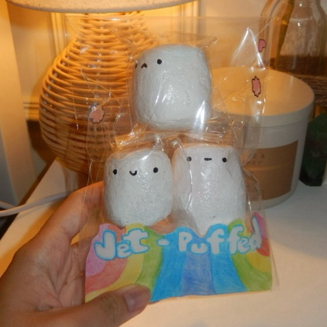 Diy JET-PUFFED Marshmellow Squishy SET | Shopee Philippines