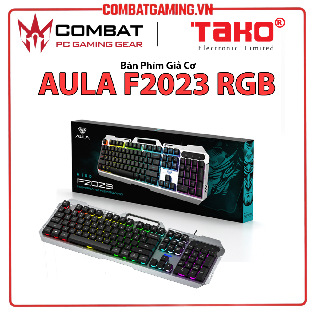 Genuine AULA F2023 RGB mechanical keyboard | Shopee Philippines