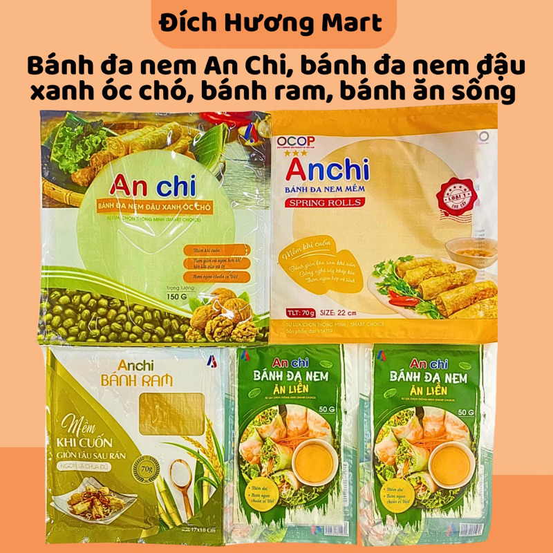 An chi spring roll rice paper, green bean and walnut spring roll rice ...