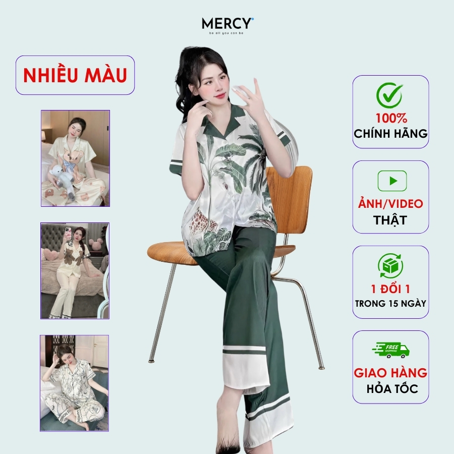 Mercy silk female pizama suit with iridescent silk and beautiful ...