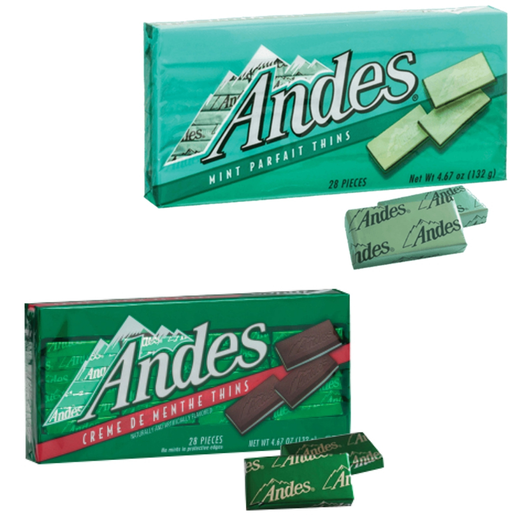 Andes Mint Chocolate Candy 132g: Fresh Flavor From the United States ...
