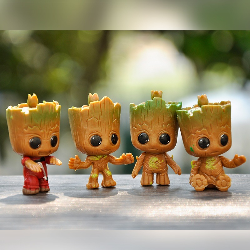 Guardians of the Galaxy Groot Baby Superhero Cute Little Groot Q Series ...