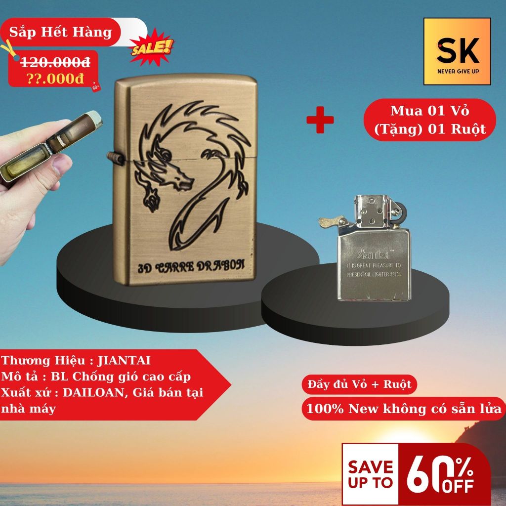 Unique Lighter Case with Insert (JT-0194) Brass Material (Fuel Not ...