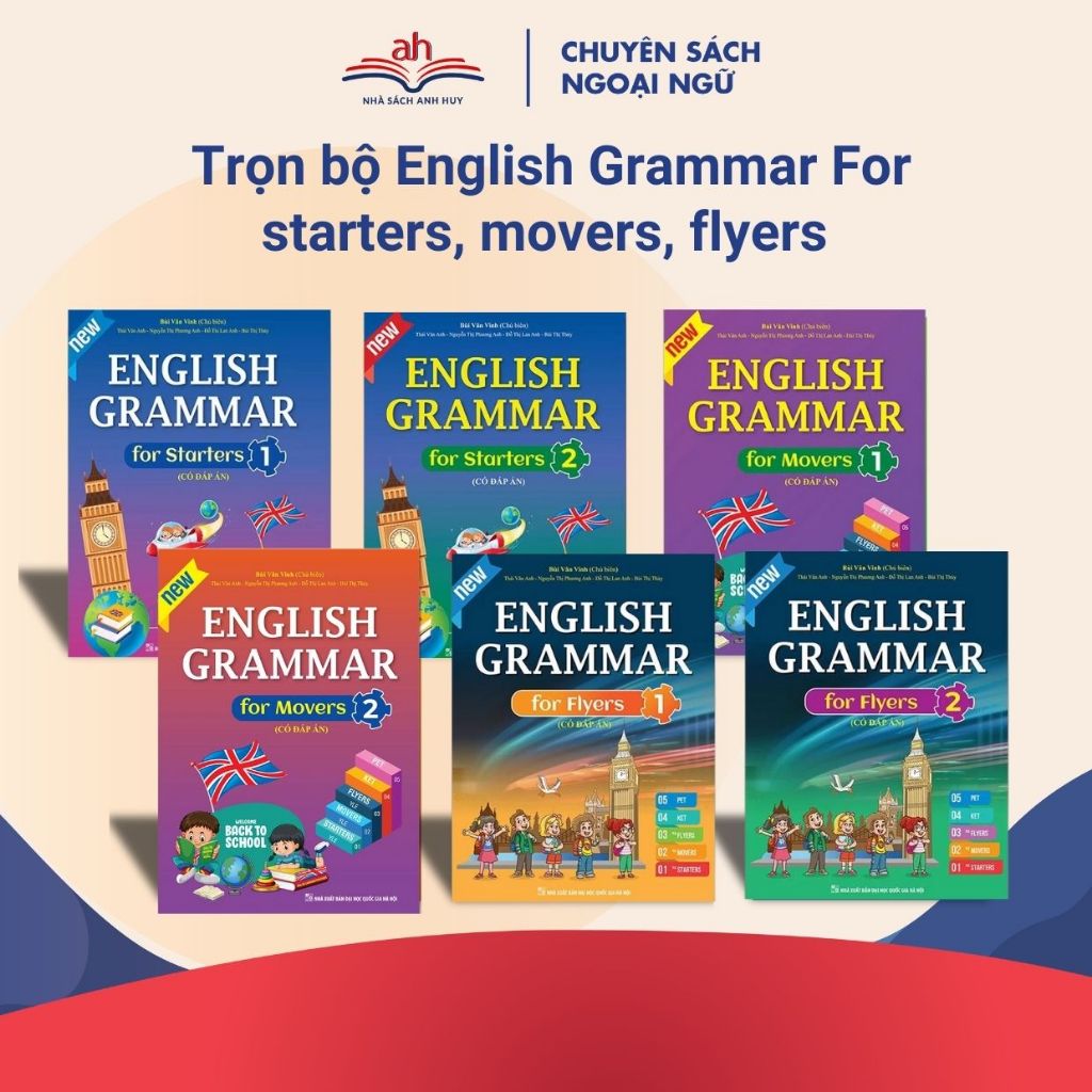 Books - English Grammar For Starters, Movers, Flyers (Full Set ...