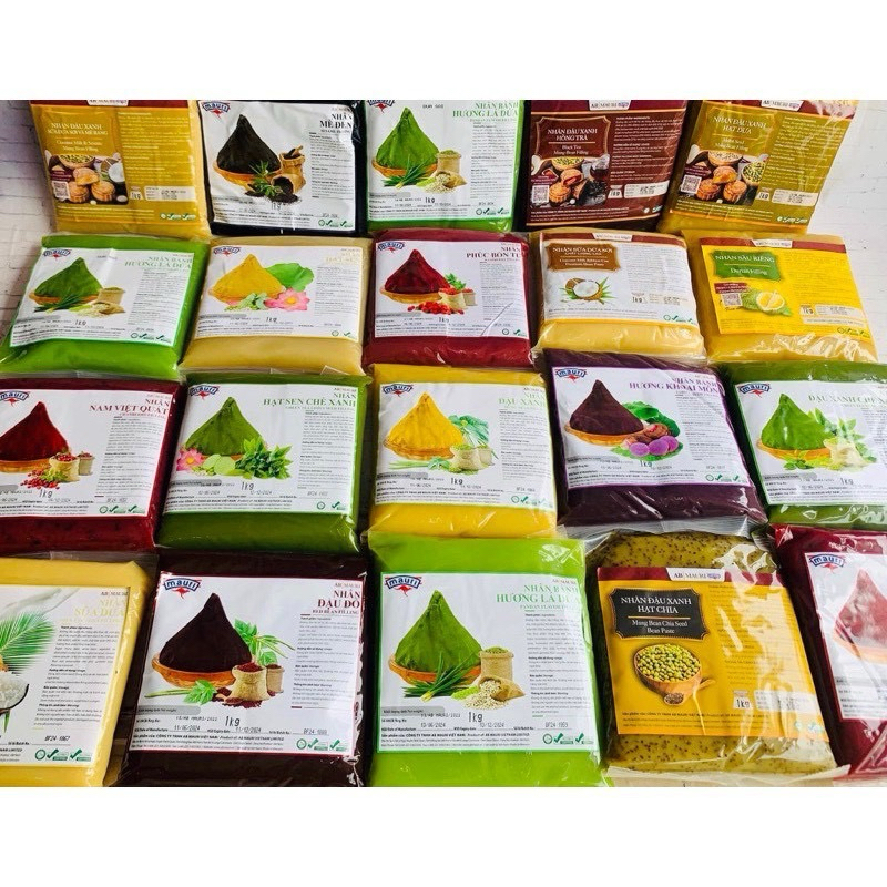 Muari moon cake filling 1kg bag - all flavors | Shopee Philippines