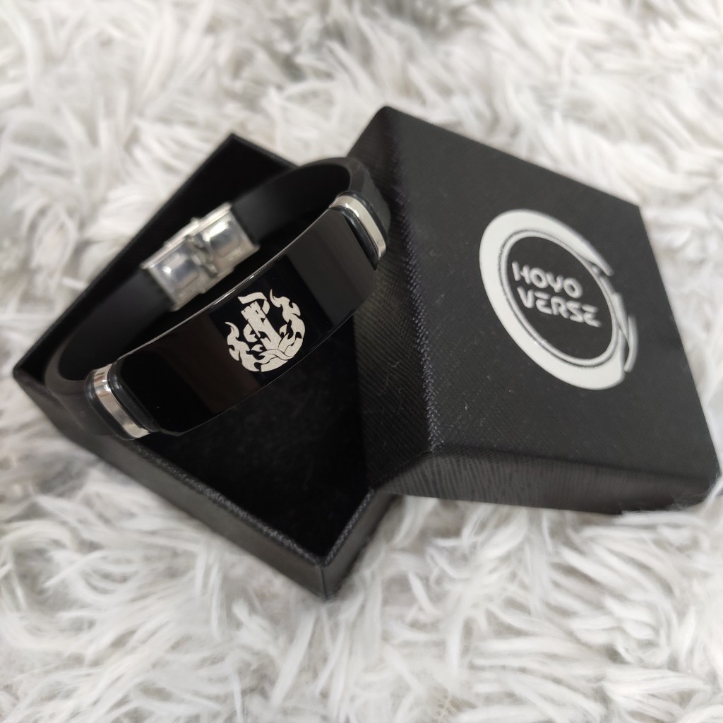 Hsr Honkai Star Rail titanium system/destination bracelet with premium ...