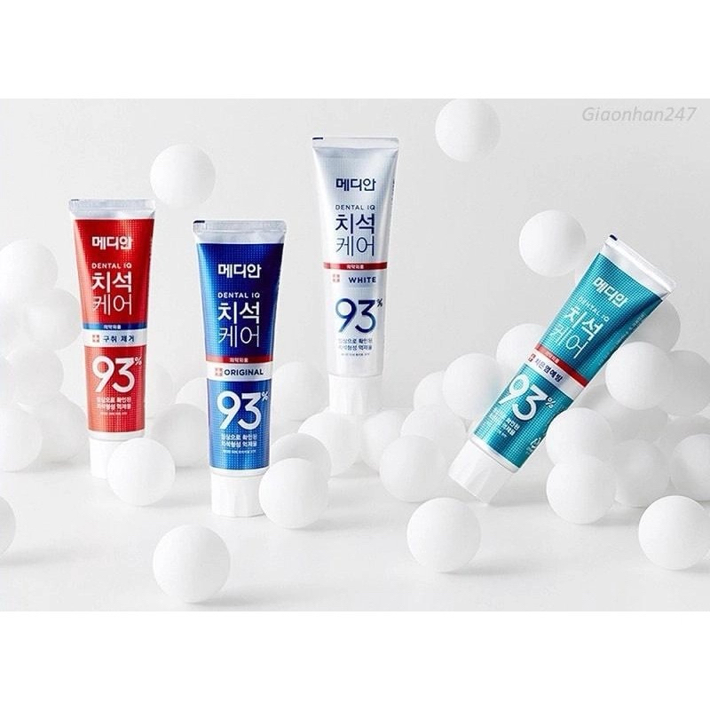 (Genuine) Median Dental IQ 93% Korean Toothpaste (New Model - New Date ...