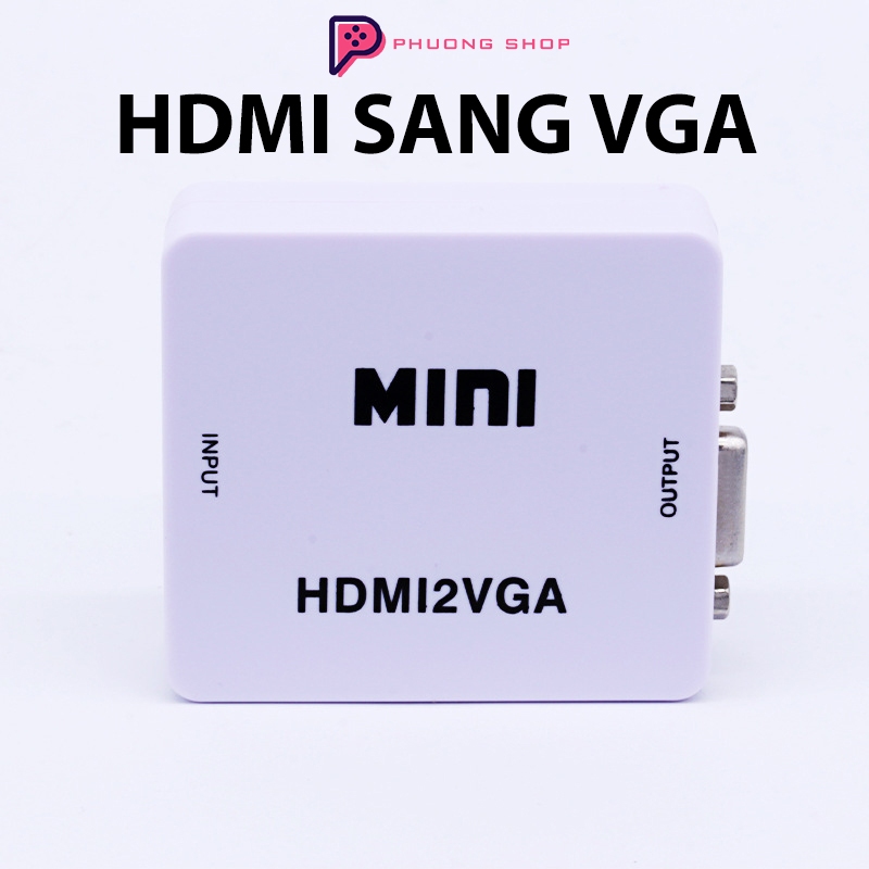 HDMI to VGA Converter - HDMI to VGA, HW2019 Chip - FullHD 1080P (B ...