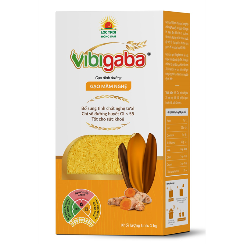 Vibigaba Turmeric Sprouted Rice with Heavenly Pearl Seeds 1Kg | Shopee ...