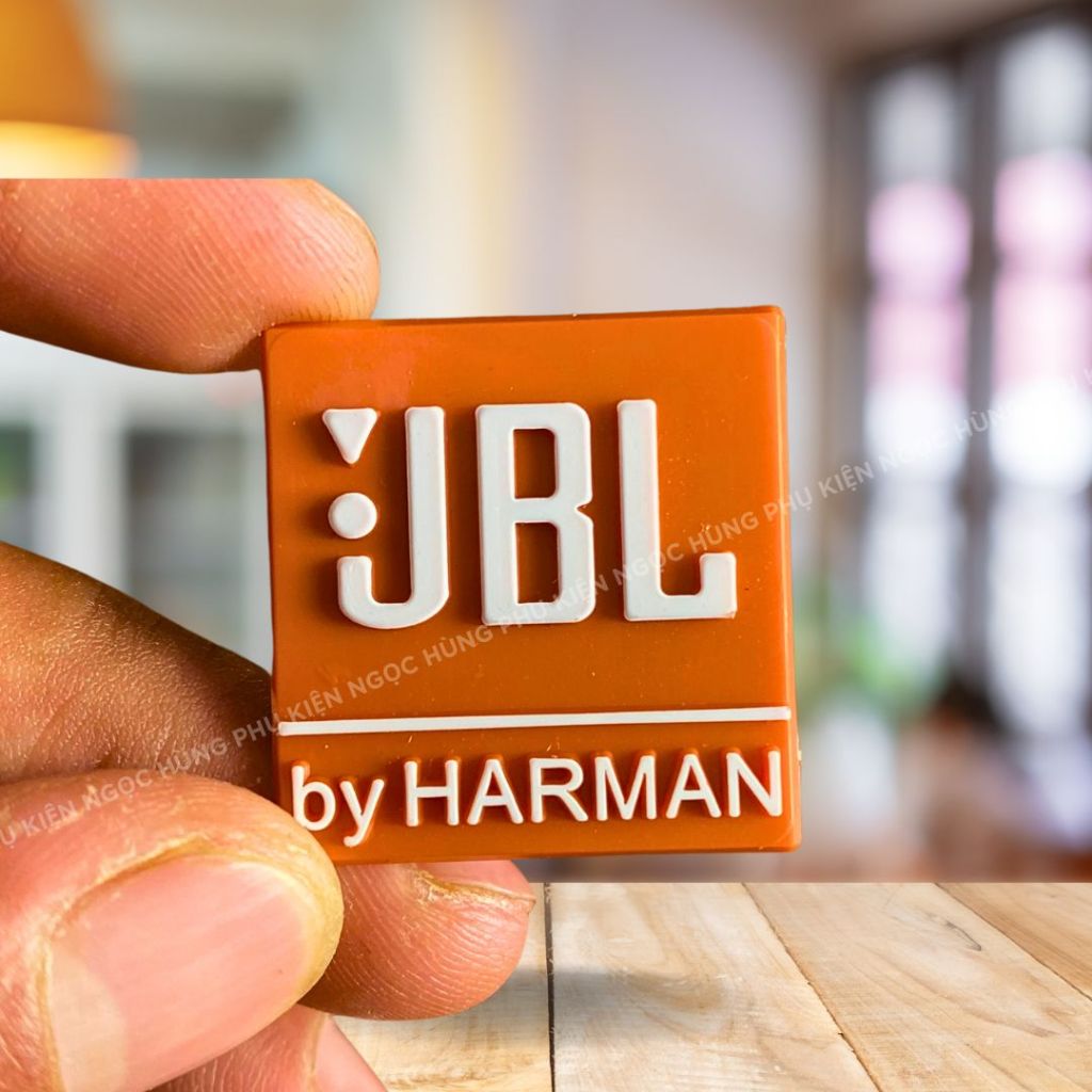 Jbl By Harman Speaker Logo Hard Plastic 2.7cm Speaker Stickers (2 ...