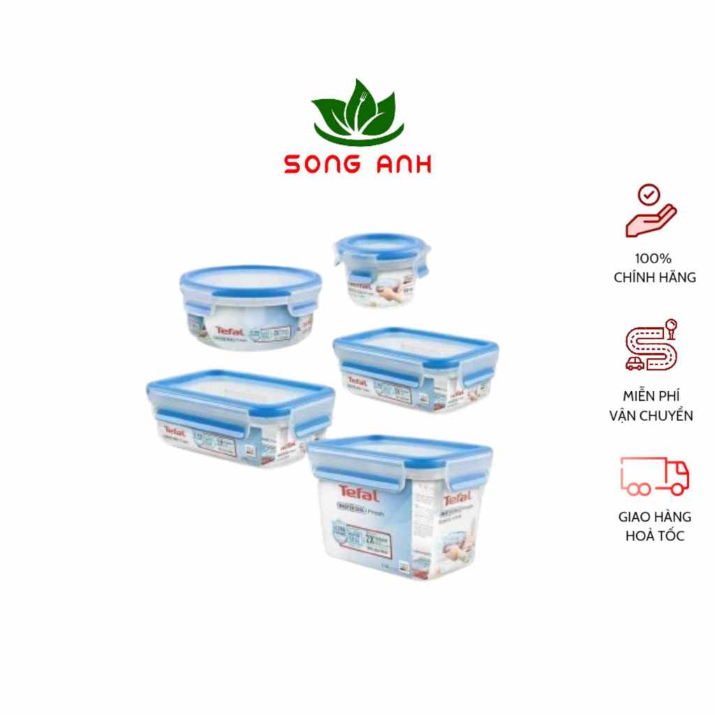 Tefal plastic food containers for freezers (-40 degrees) and coolers ...