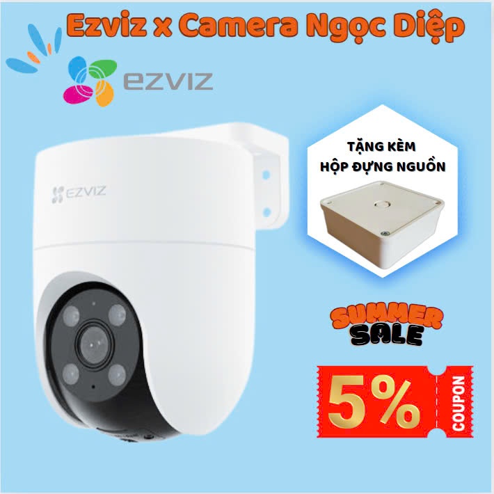 Ezviz H8C PRO 3MP/5MP WiFi Camera, smart panning, extremely sharp COLOR NIGHT VIEW, Genuine ...