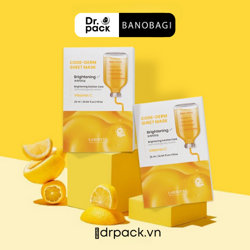 LABIOTTE [Box Of 10] Labiotic Brightening Brightening Brightening Brightening Mask 25ml | Shopee ...