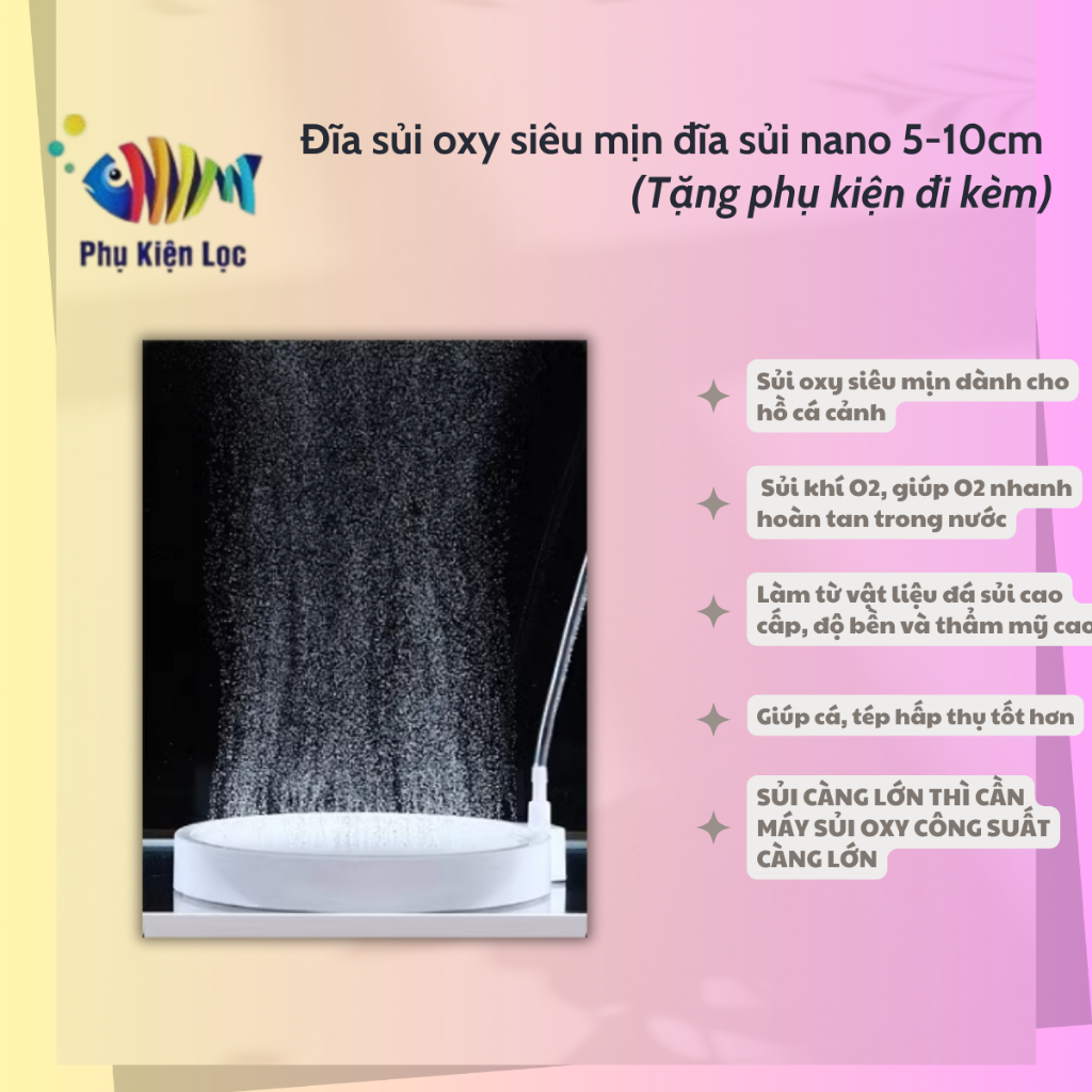 OXY Ultra-fine oxygen effervescent disc nano effervescent disc 5-10cm ...