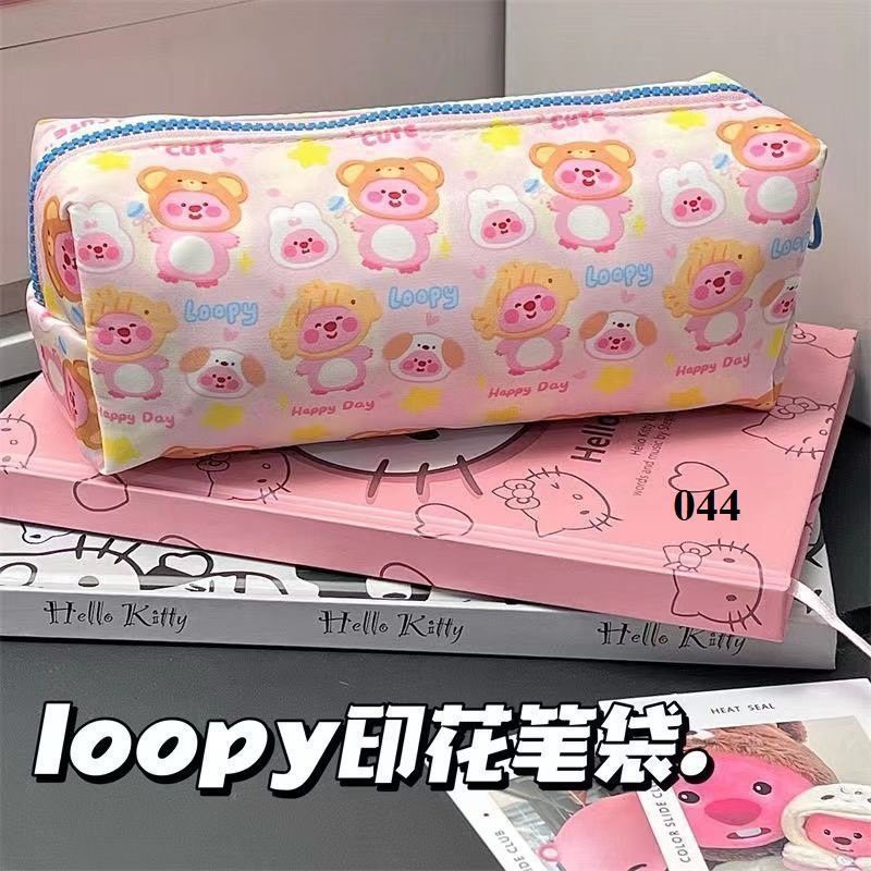 Cute Pink LOOPY Fabric Pen Purse | Shopee Philippines