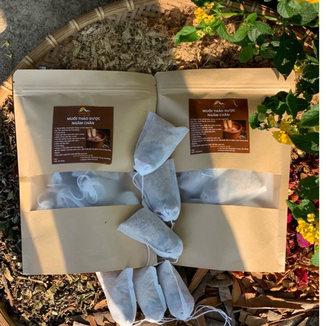 10 Herbal Foot Soak Salt Filter Bags Touch the Taste of the Central ...