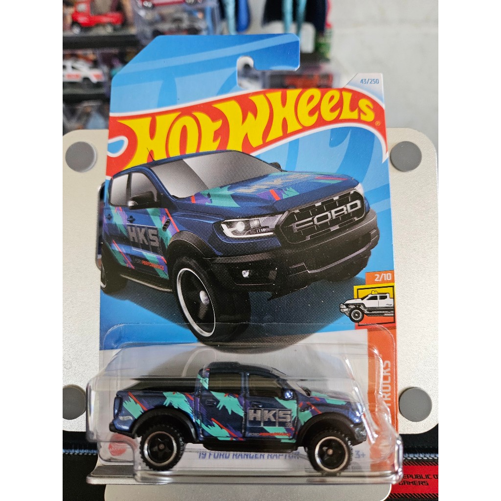 Hot Wheels 19 Ford Ranger Raptor HKS Model Car | Shopee Philippines