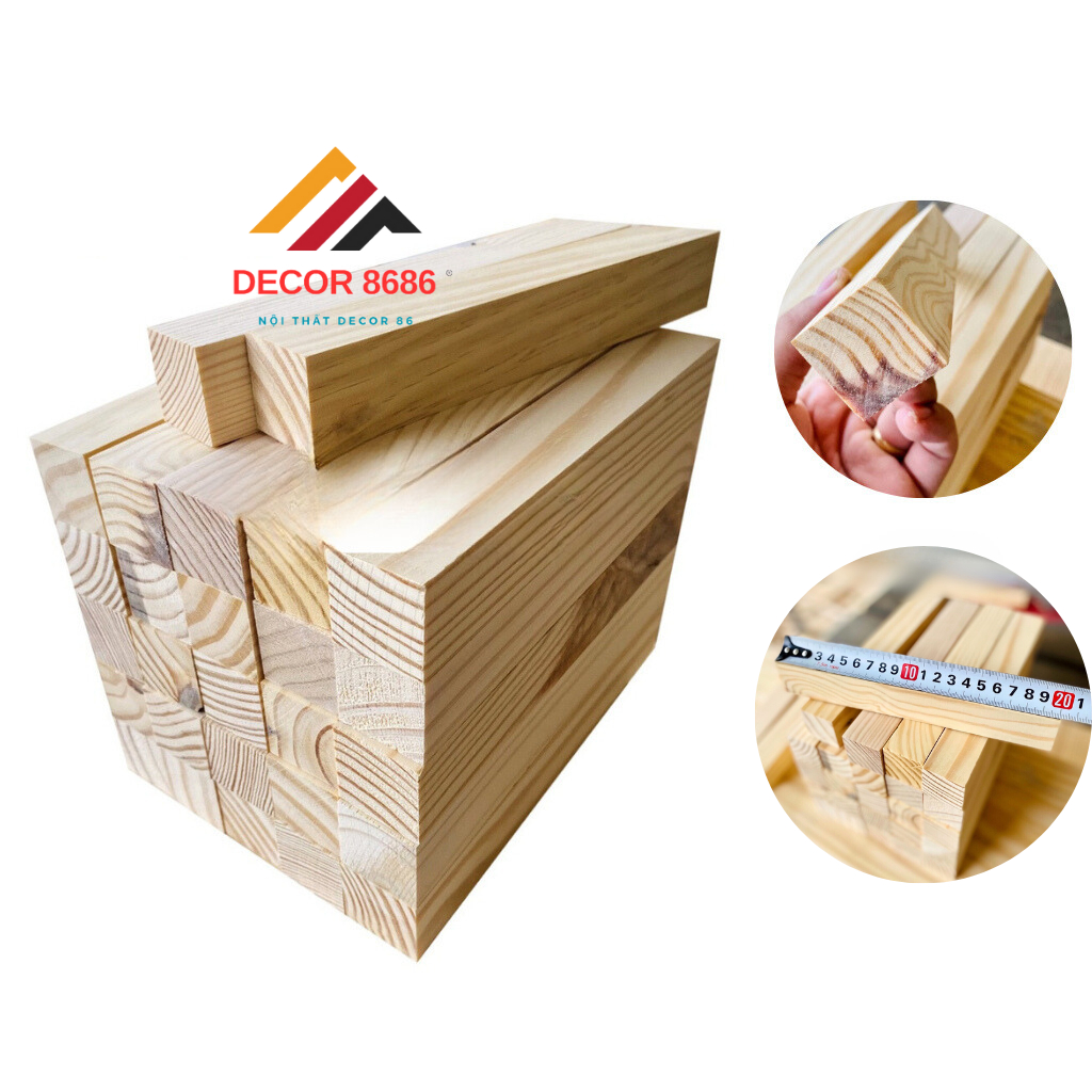 Square Pallet Pine Wood Bar 3x3 Length 50cm, Sawn Pine Wood Square Bar ...