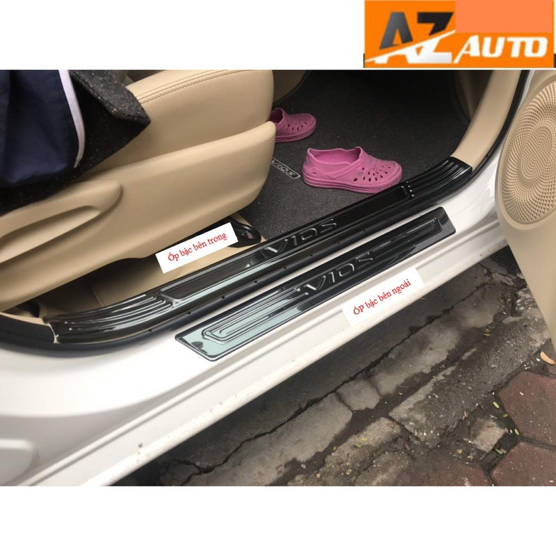 Door sill covers for Toyota Vios 2024 - 2019 Titan model, Vios foot ...