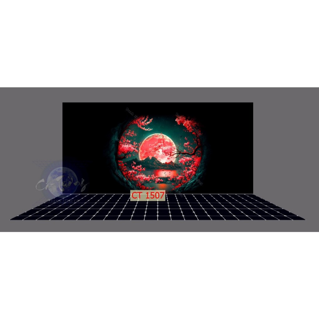 3d painting of aquarium fish tank (Back painting) | Shopee Philippines