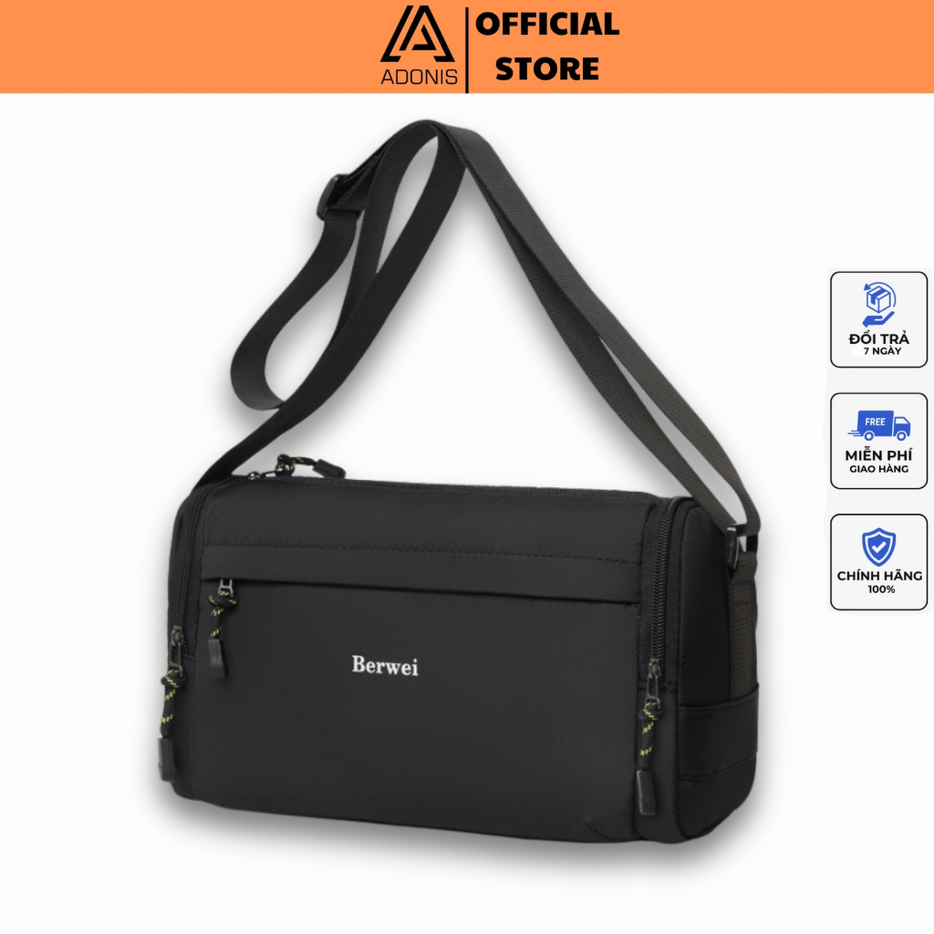 Adonis AT02 men's crossbody bag, men's handbag made of waterproof ...