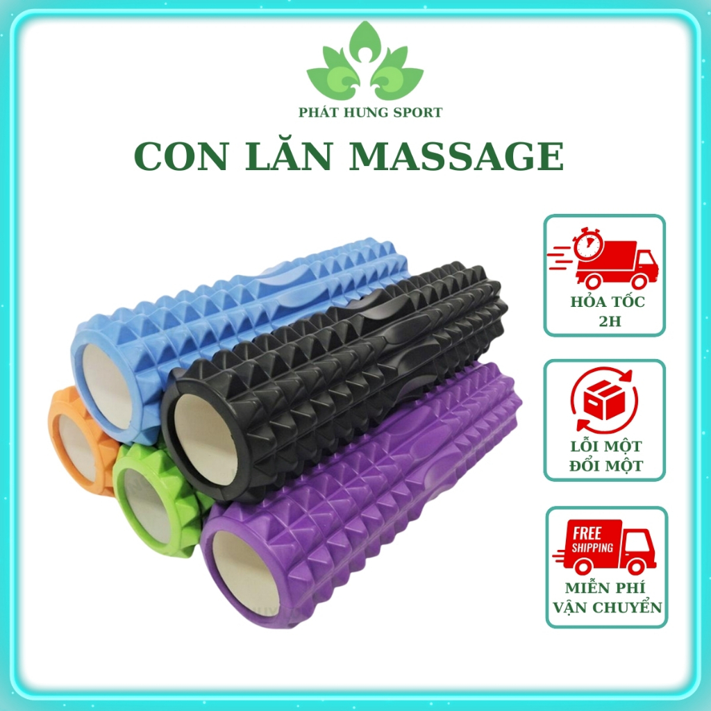 Yoga Massage Foam Roller, 33x10cm spiked Roller, high quality EVA ...