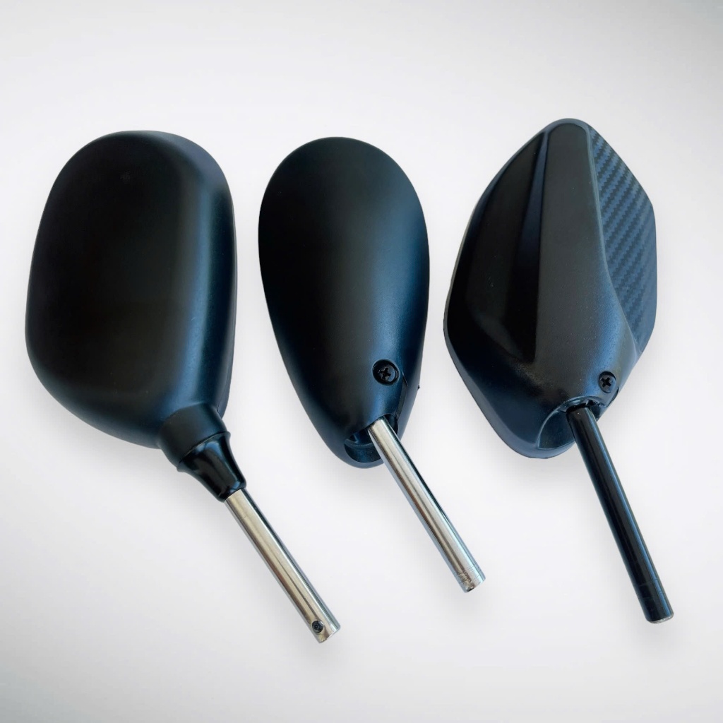 Pre-cut rearview mirror (FRUIT) used to install 360 degree rotating ...