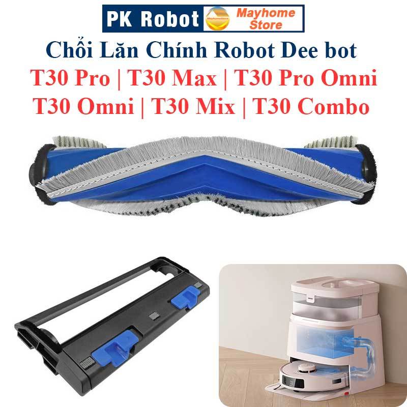 Main Roller Brush Replaces Robot Dee bot T30, T30 Pro, T30 Max, T30 Pro ...