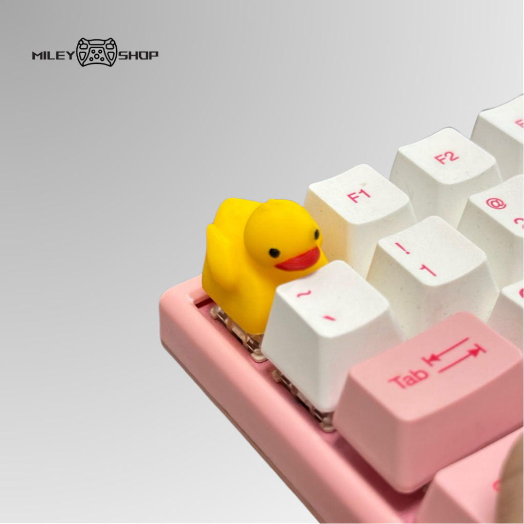 Golden Ducky Keycap, custom 3D printed keyboard button (Real photo ...