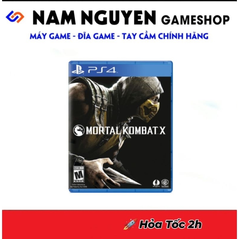 Ps4 Game Disc | Mortal Kombat X MK X (Resistant 1-2 Players) | Shopee ...