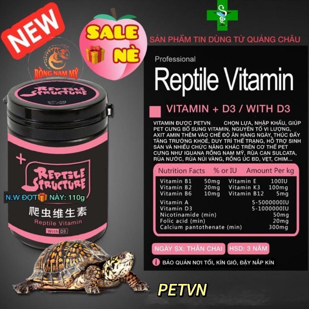 VITAMIN + D3 FOR SULCATA TURTLE, IGUANA SOUTH AMERICAN DRAGON, YELLOW ...