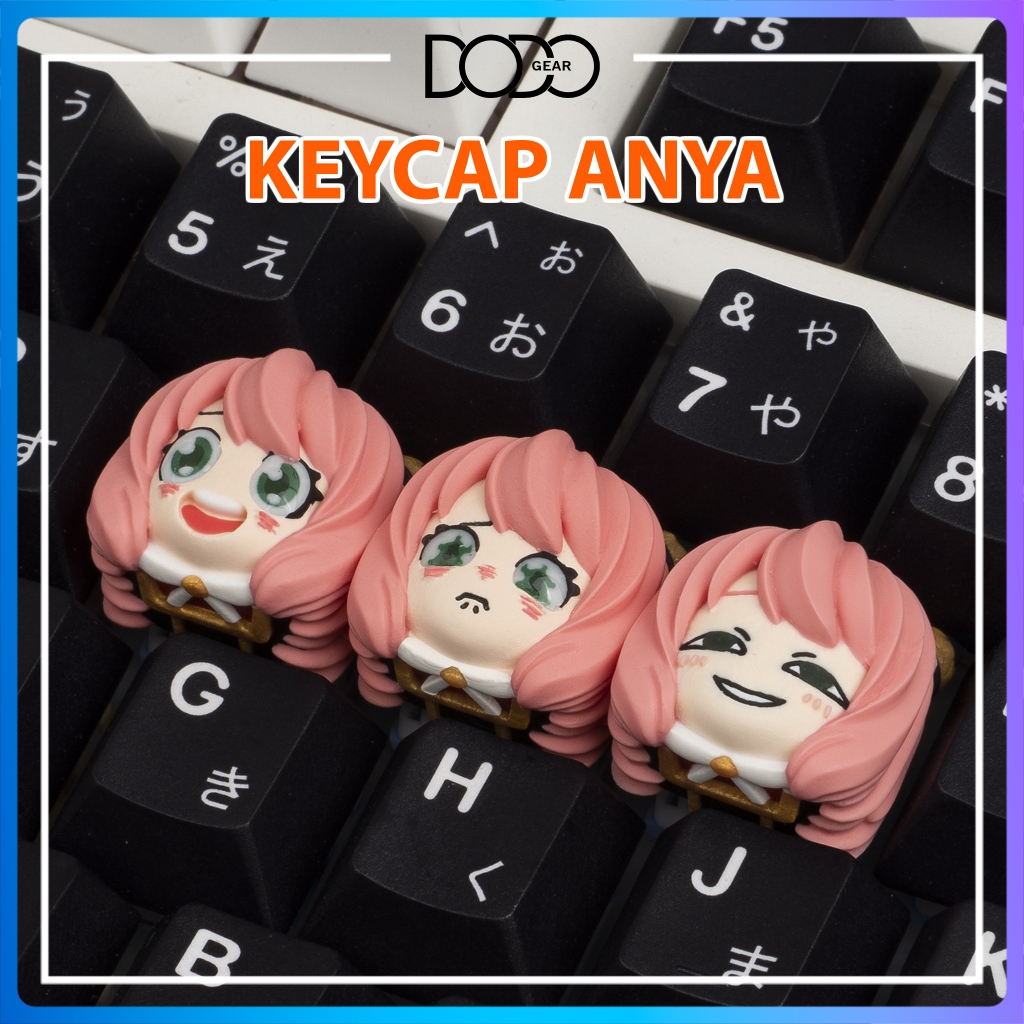 Keycap artisan SPY X Family Anya artisan keycap Anya DoDo Gear | Shopee ...