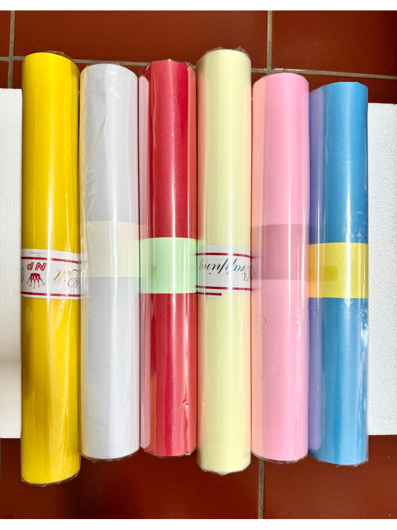 Silk PAPER ROLL for wrapping flowers and decorating fruit trays ...