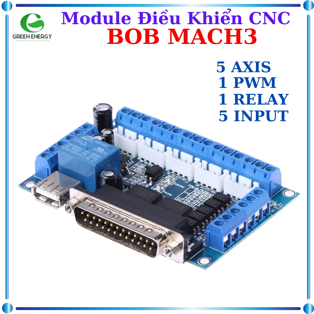 Cnc Control Module BOB MACH3 LPT 5 Axis | Shopee Philippines