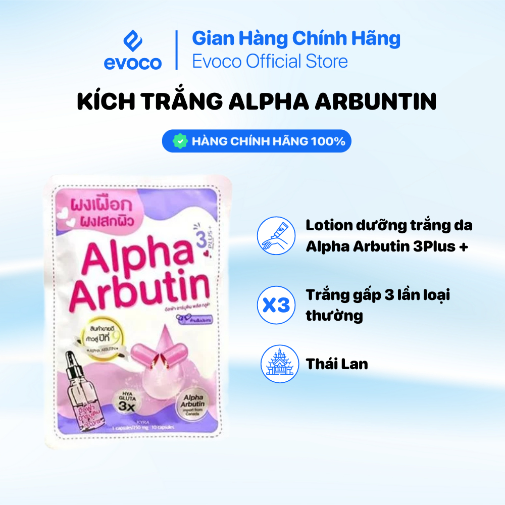 Alpha Arbutin Thai White Stimulating Tablets Support Bright White Skin ...