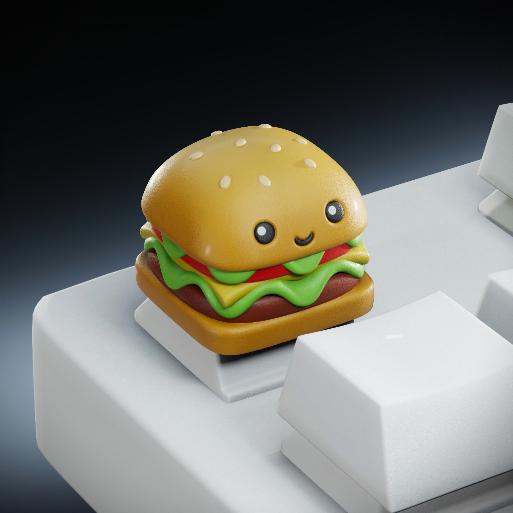 Cute Fast Food Keycaps - Mechanical Keyboard | Shopee Philippines