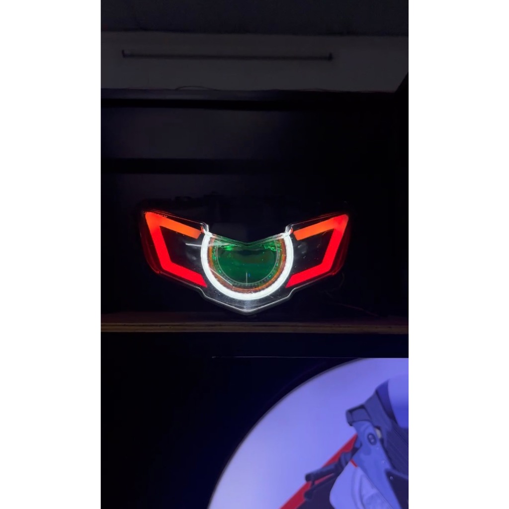 Audi 3D faceplate for Exciter 150 reflectors 2019 - 2024 | Shopee ...