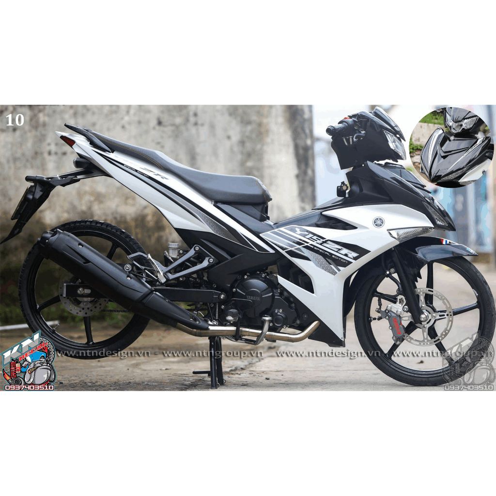 Exciter 150 REMOVABLE STICKER - Y15 removable sticker for black and ...