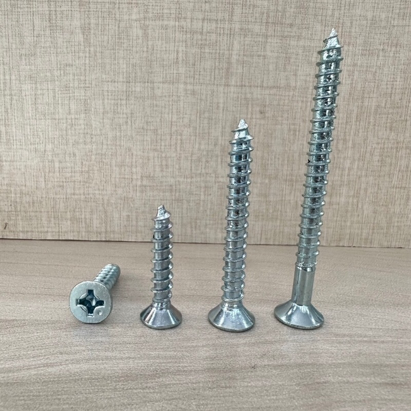 100gram Screws of all sizes - plastic expansion screws, plastic clamps ...